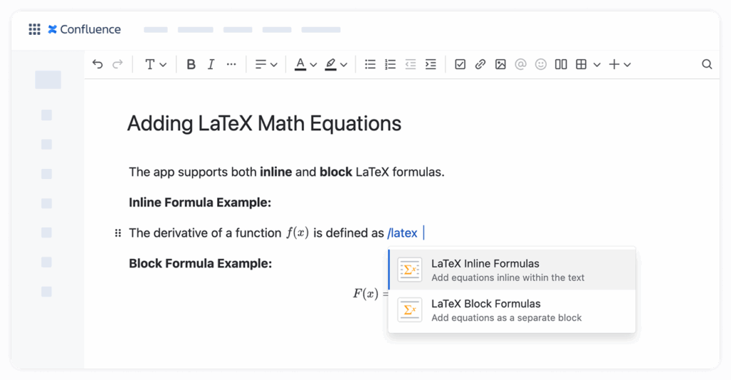 How To Add Latex Math To Confluence In 60 Seconds - Stiltsoft