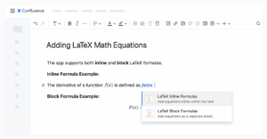 How to Add LaTeX Math to Confluence in 60 Seconds
