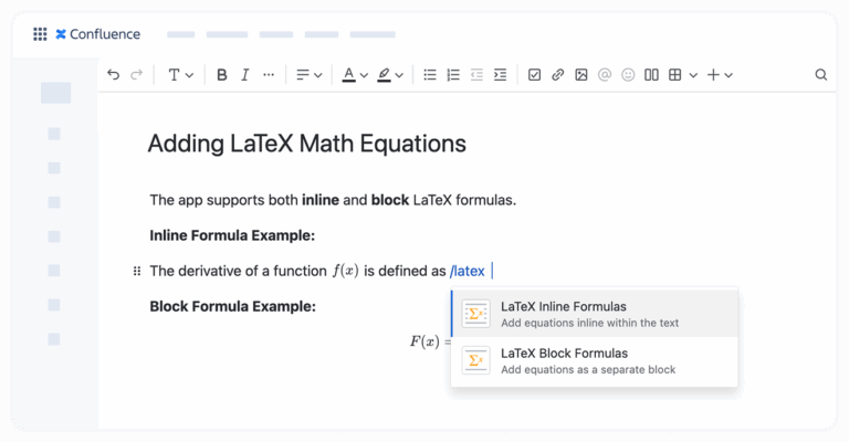 How To Add Latex Math To Confluence In 60 Seconds