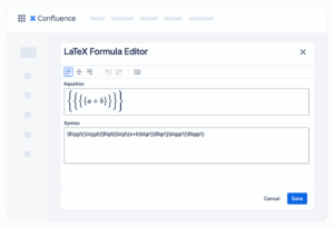 How to Write Math Equations in Confluence