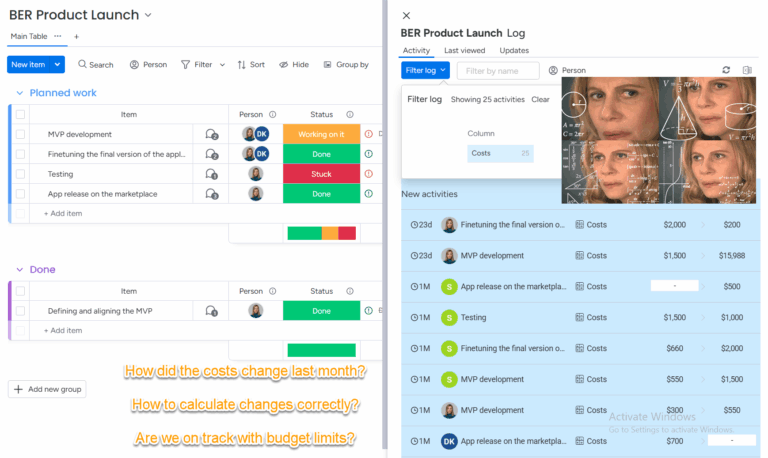 How to View Board Versions in monday.com