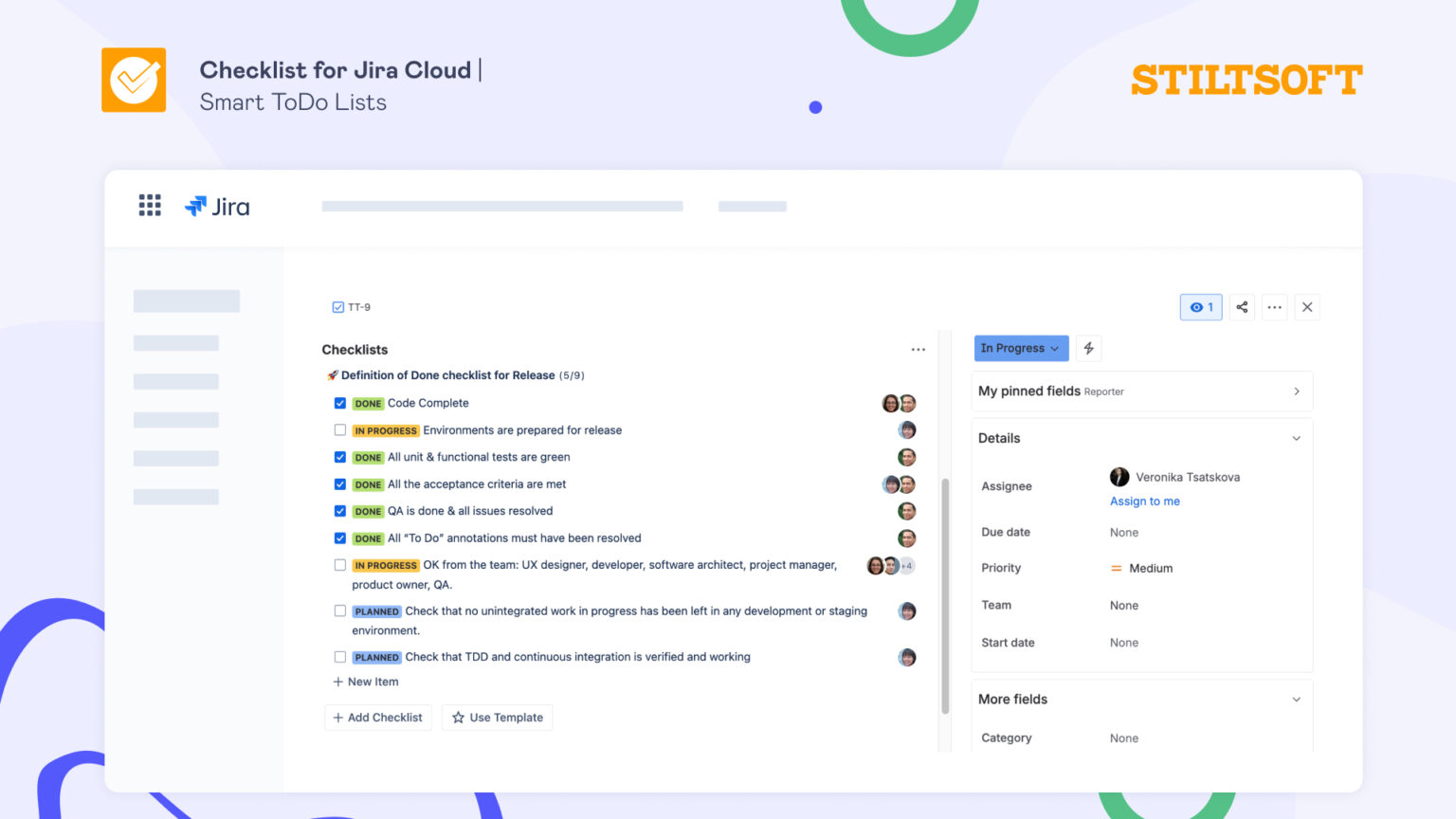 How to Track the Definition of Done in Jira with Checklists