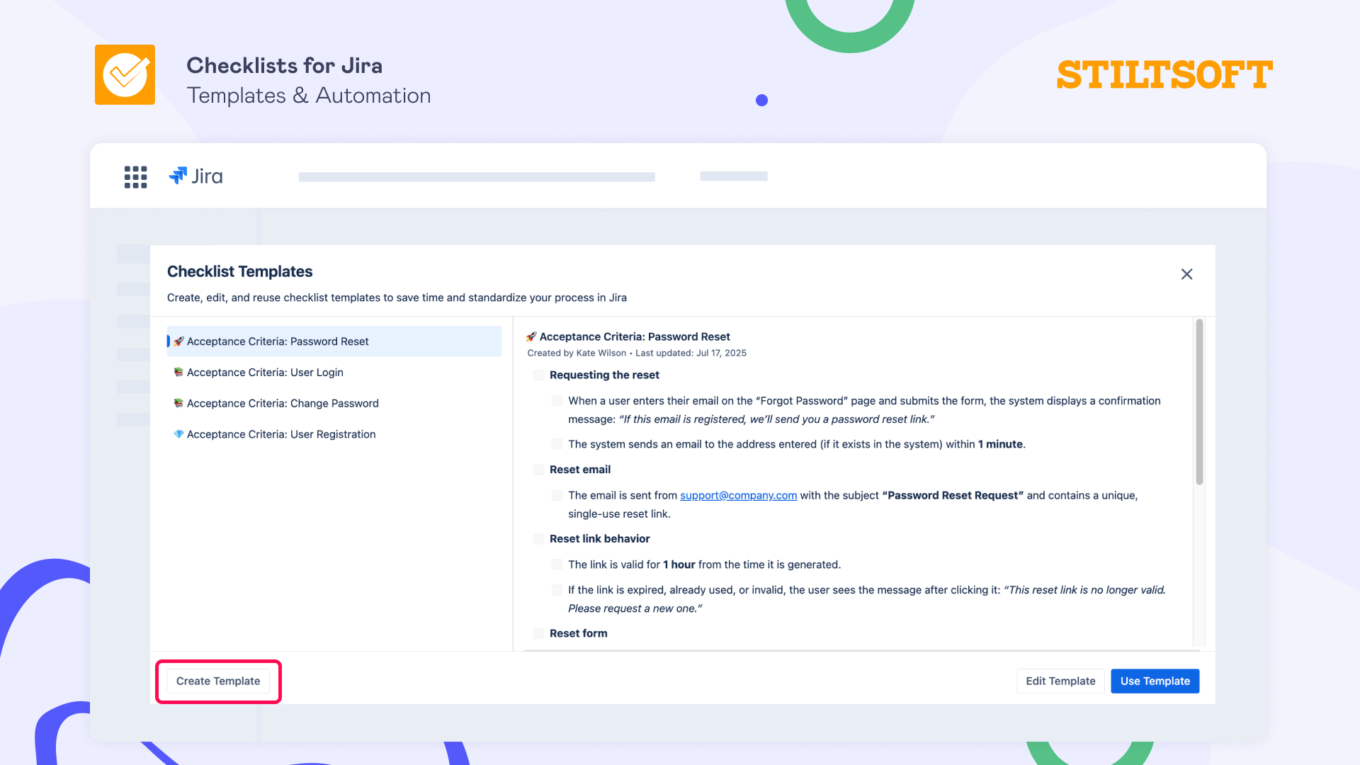 Three Ways to Create Jira Checklist Templates - Stiltsoft